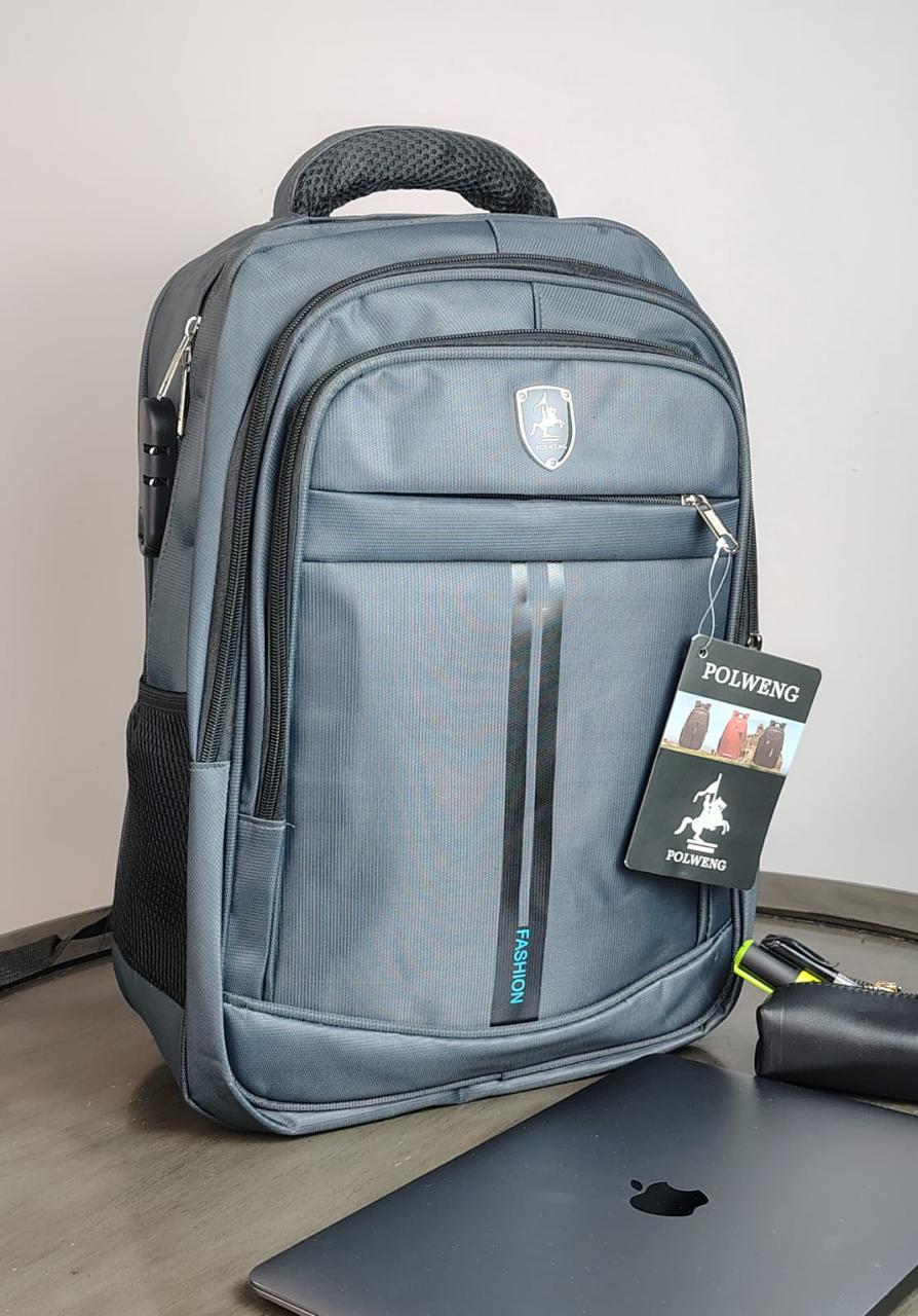 MOCHILA POLWENG CANDADO OXFORD – Moda Brava Bolsas